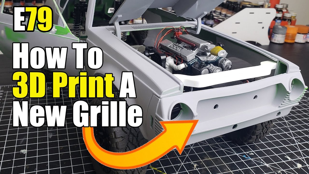Daily Updates: How to 3D Print a New Grille for Your RC Car! - YouTube