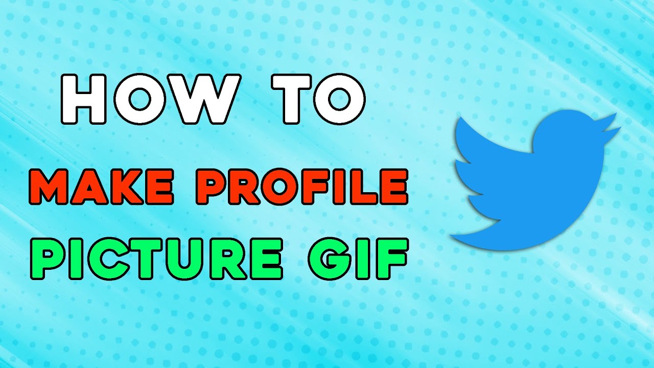 How To Make Twitter Profile Picture a GIF (Easiest Way) - YouTube
