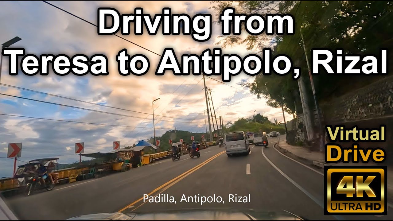 [4K] Drive Tour | Driving from Teresa, Rizal to Antipolo, Rizal | GoPro Hero 10 | ASMR - YouTube