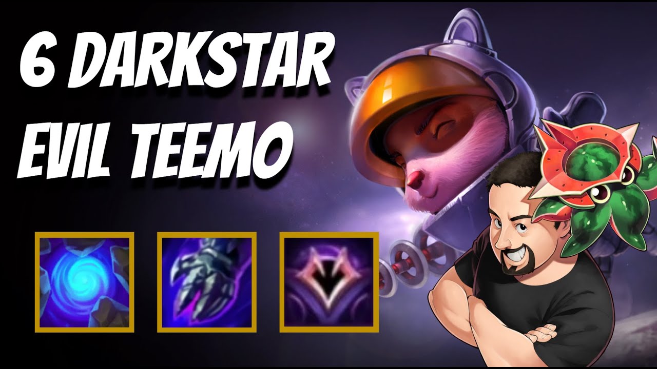 6 Darkstar Evil Teemo | TFT Galaxies | Teamfight Tactics - YouTube