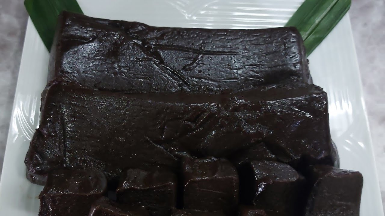 Resep Dodol ketan hitam sangat mudah ,Lembut legit gurih kenyal mulur ...