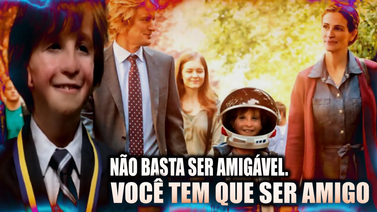 Uma Jornada Extraordinária - Auggie Pullman - MOTIVACIONAL - YouTube