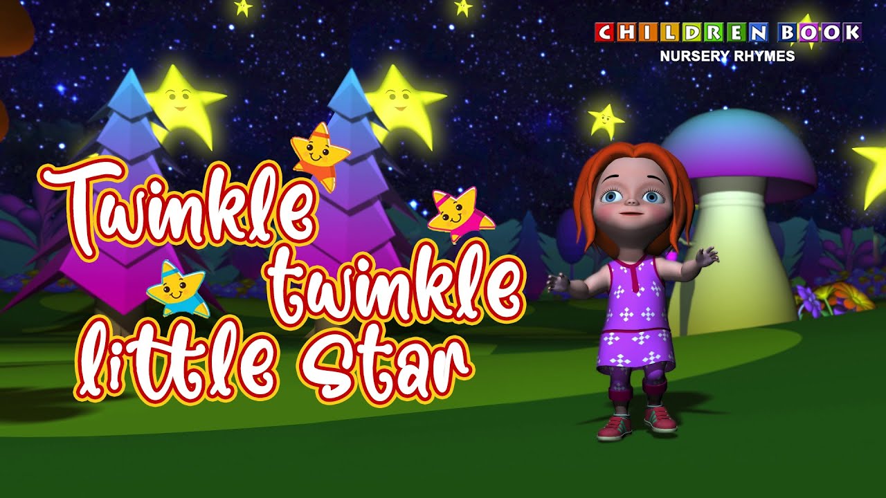 Twinkle, Twinkle, Little Star - Wonderful Song | Children Book Nursery ...