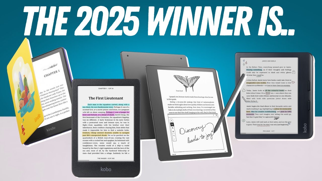 Top 5 E-Readers 2025 [Watch This Before You Decide!] - YouTube