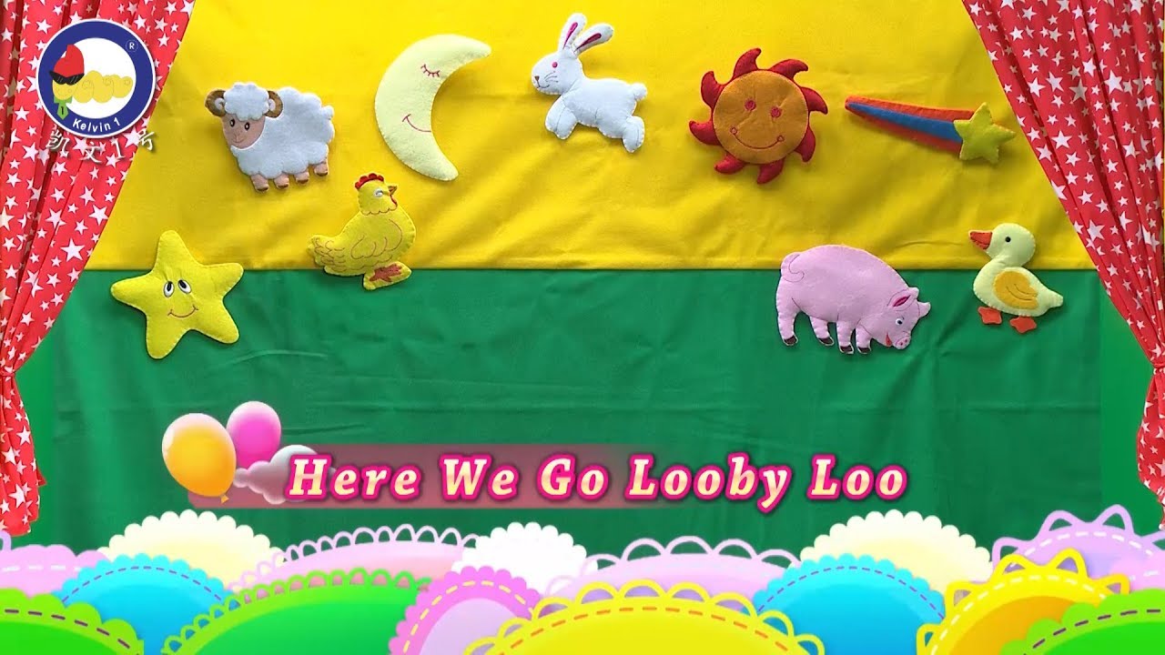 Nursery Rhymes and Songs/ Set 5 5-1 Here We Go Looby Loo - YouTube