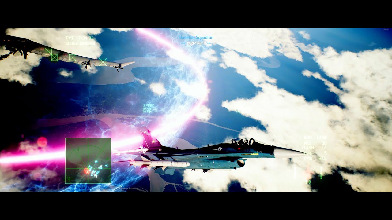 Test Upload ACE COMBAT 7 /w TrackIR, 3440x1440 - YouTube