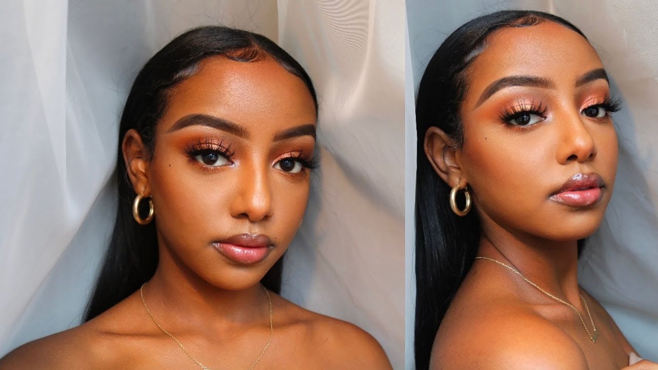 EASY GLOWY MAKEUP TUTORIAL | 2019 SUMMER LOOK - YouTube
