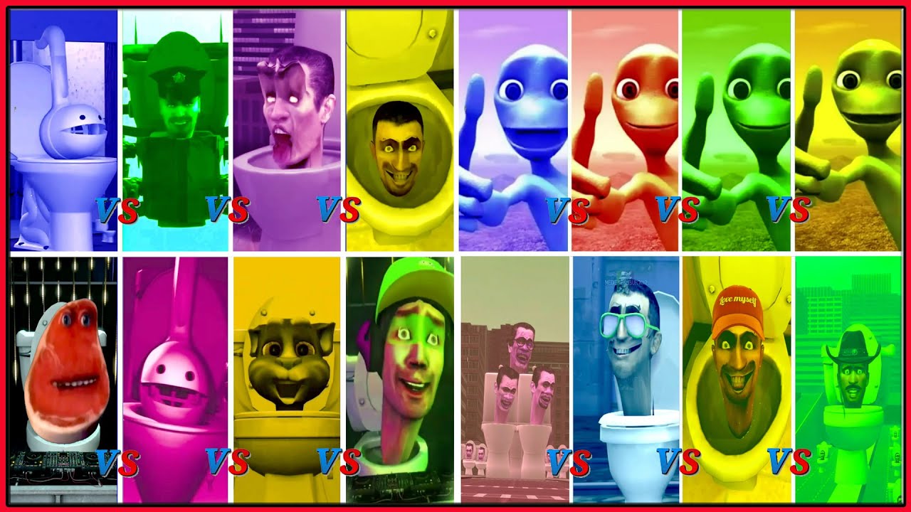 Super Skibidi Toilet Mega Battle Pack 8 - YouTube