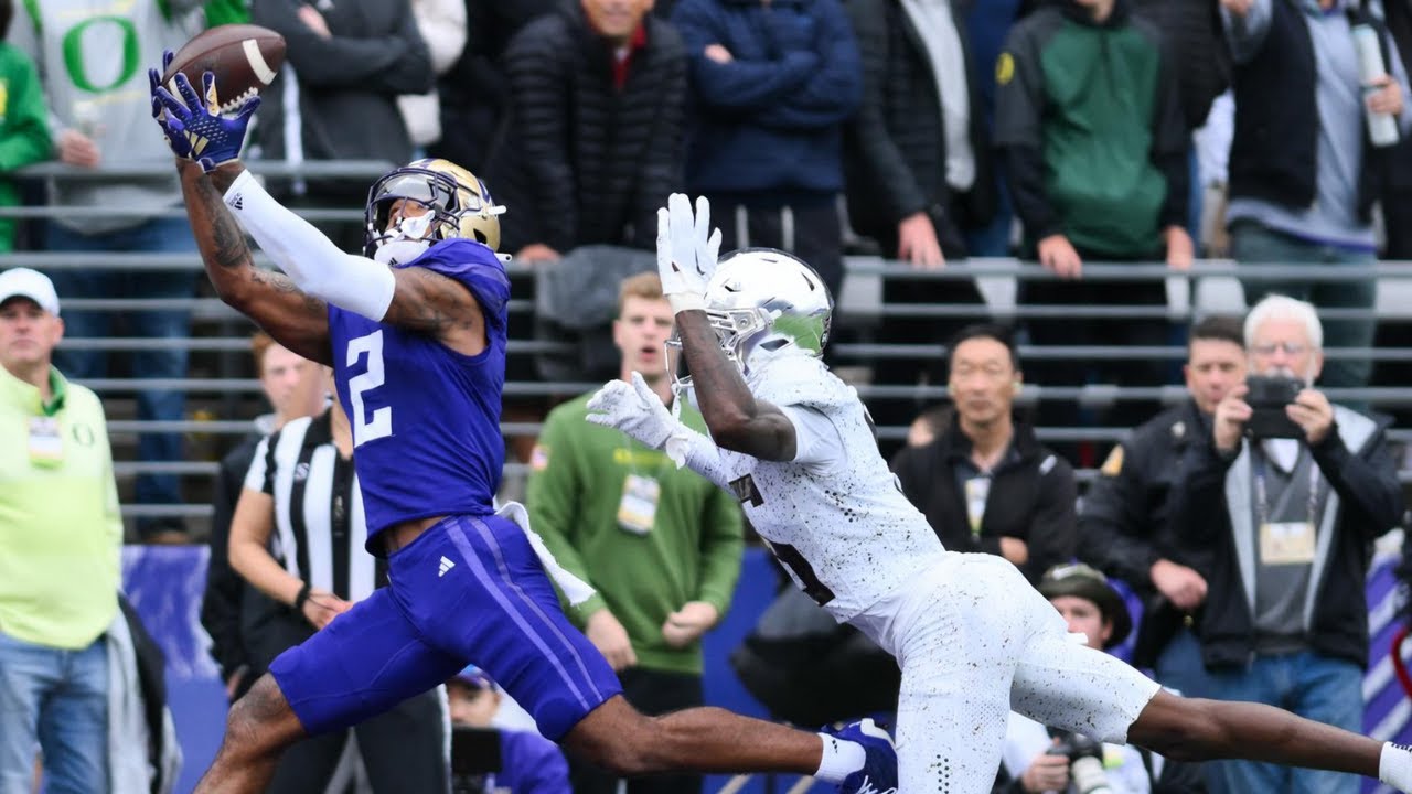 Ja'Lynn Polk || Washington Huskies Wide Receiver || 2023 Sophomore ...