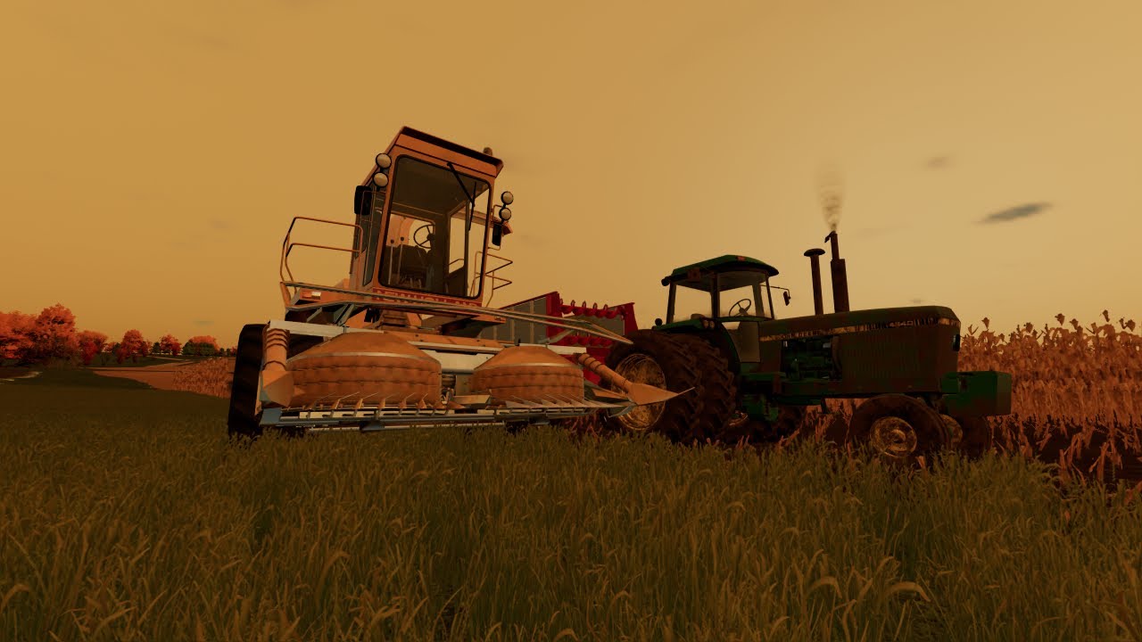 Harvesting Silage Fs22 - YouTube
