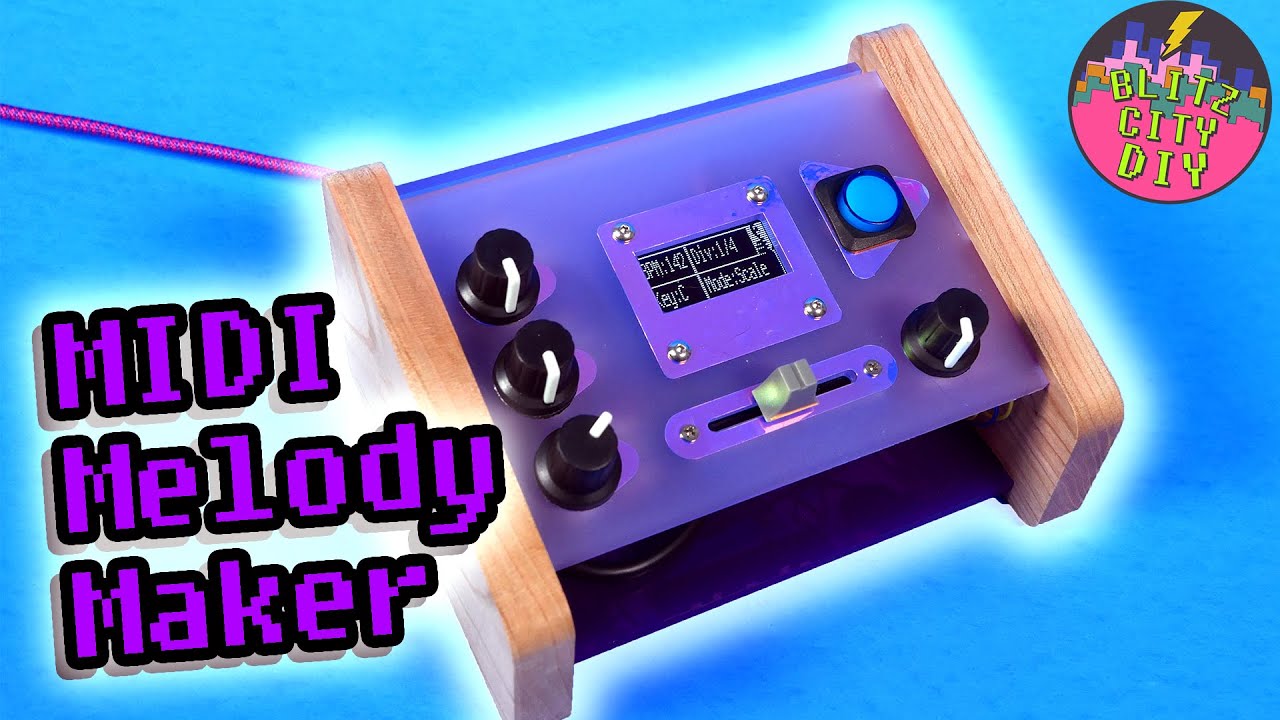 I Made a MIDI Melody Maker - YouTube