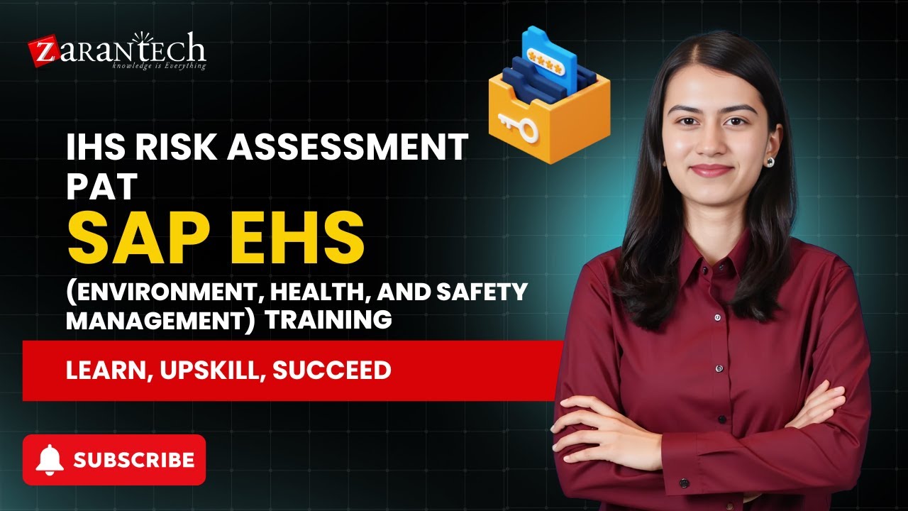 IHS Risk Assessment, Pat | SAP EHS (Environment, Health, and Safety ...