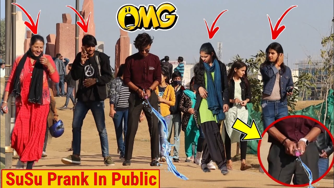 Susu prank in public || funny prank || just fun - YouTube