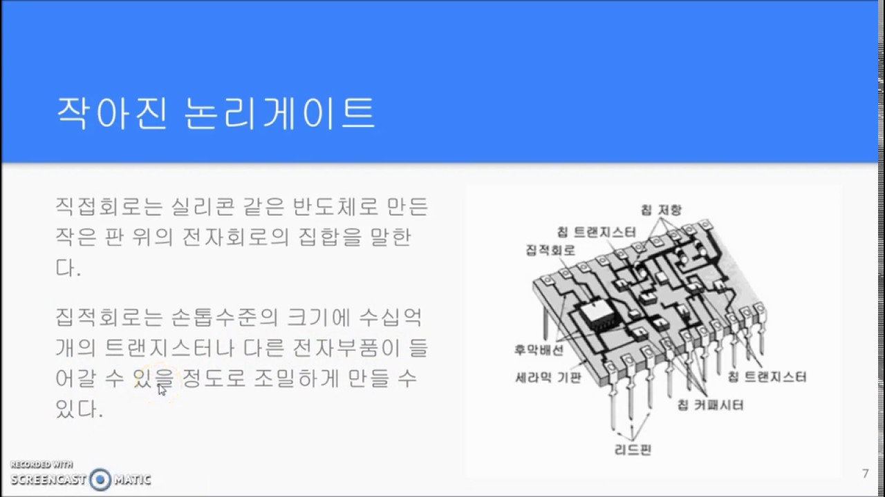 제 2강 환상의 공식 #논리게이트 #AND #OR #NOT #IC - YouTube