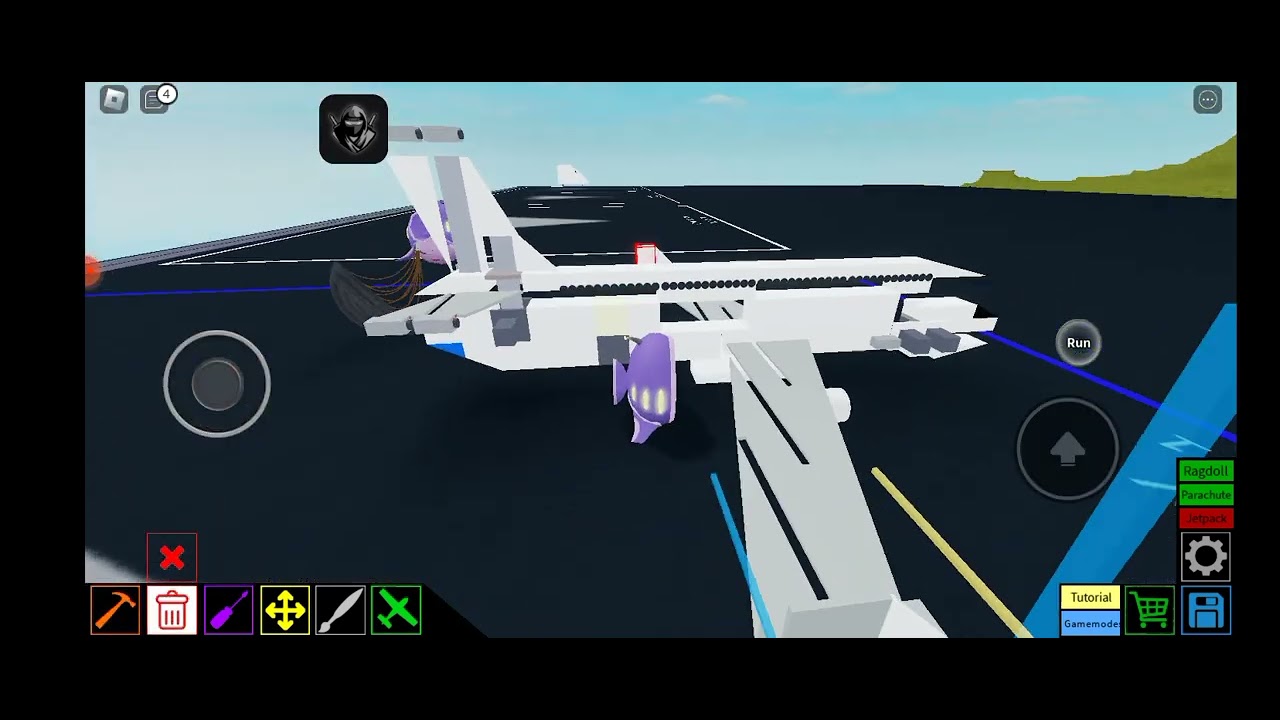 Mini Boeing 777 Tuorial Part 2 Plane crazy Roblox - YouTube