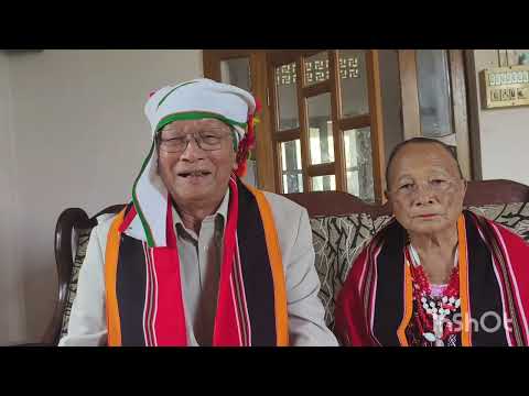 M Rumse former Tarao President's fond recollection of (L) Khp Ch.Ngamching,former Moyon President.