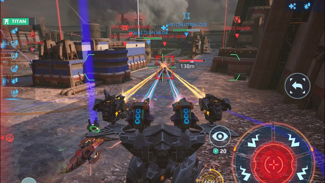 Hanging on by the skin of our teeth in the Factory — War Robots - YouTube