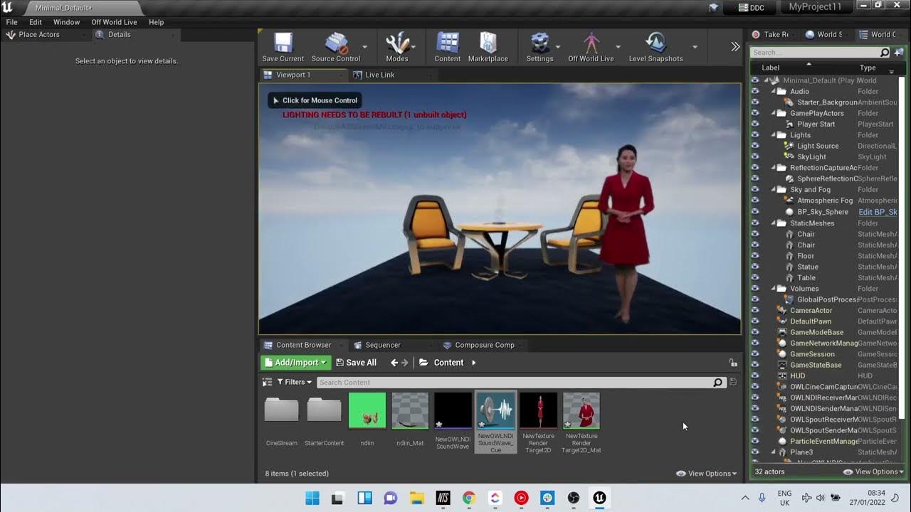 How to live-stream audio into Unreal Engine using NDI - YouTube