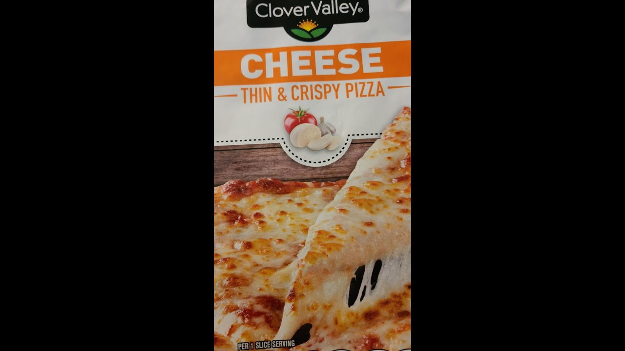 Clover Valley Cheese Pizza Review - YouTube