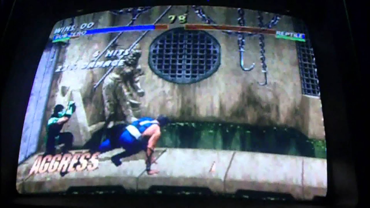 Mame Arcade Machine - MK Trilogy Gameplay - YouTube