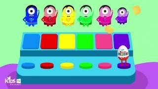 Colors for Children to Learn with Superheroes Minions | Colours for ...