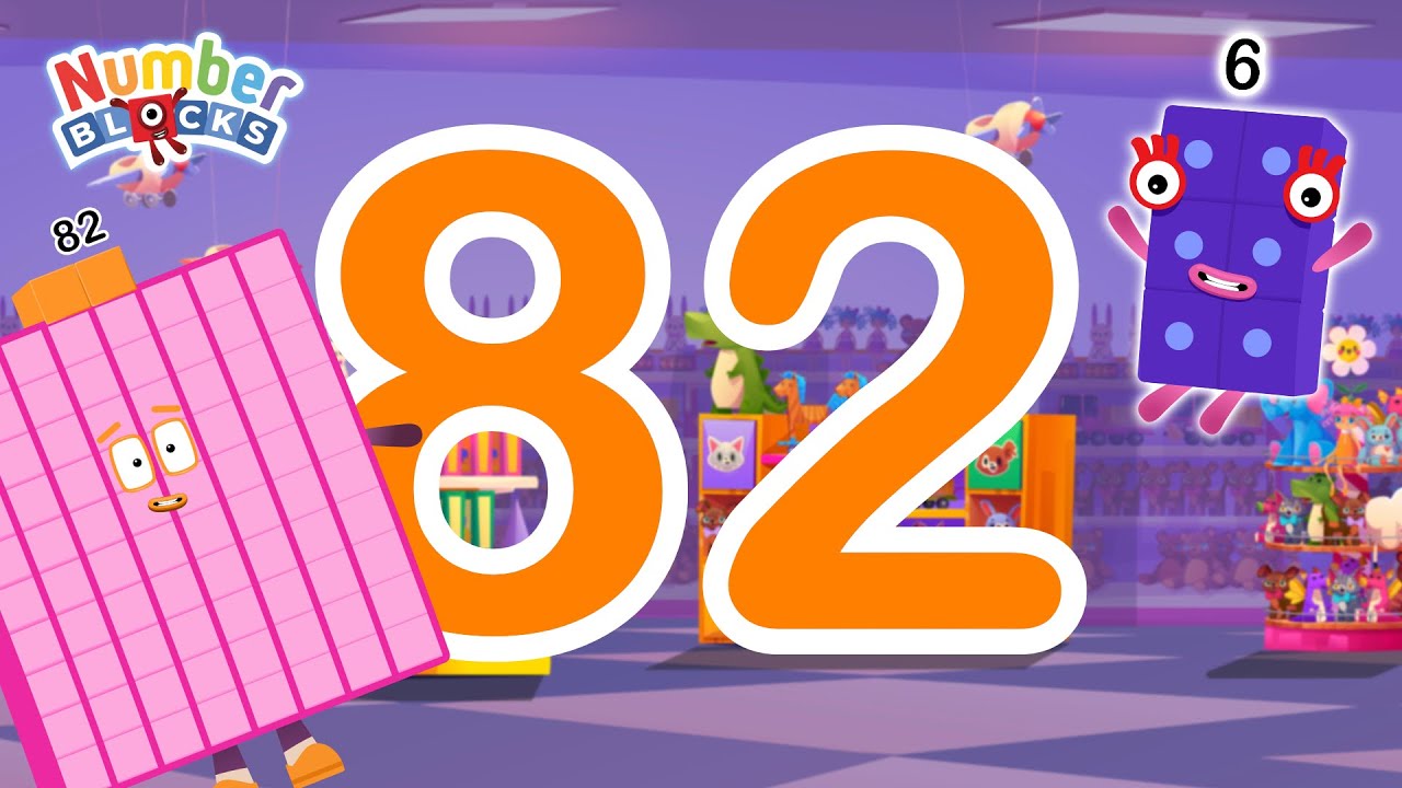 Numberblocks 82 learn to count 8 Magic Run Toys World New Season ...