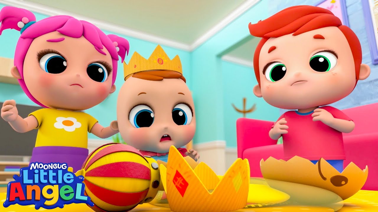 Humpty Dumpty 🥚 Little Angel + More Nursery Rhymes and Kids Songs ...