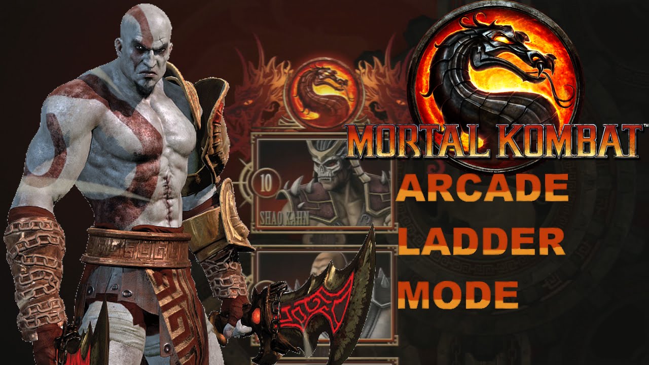 Mortal Kombat Arcade Ladder Mode With Kratos - YouTube