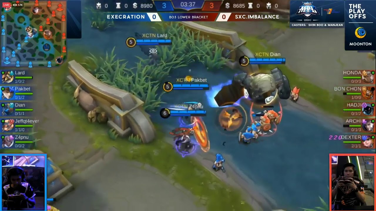 [GAME 1] EXECRATION V.S SXC IMBALANCE -MPL PH Season 2 Grand Finals Day ...