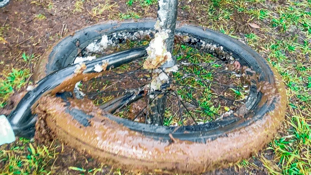 Ruining My BMX Bike *it's bad* - YouTube