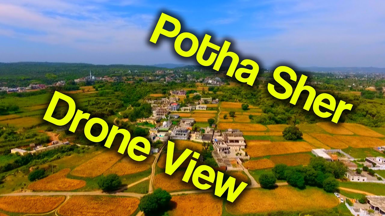 Potha Sher Mangla Dam Drone View | 2020 - YouTube