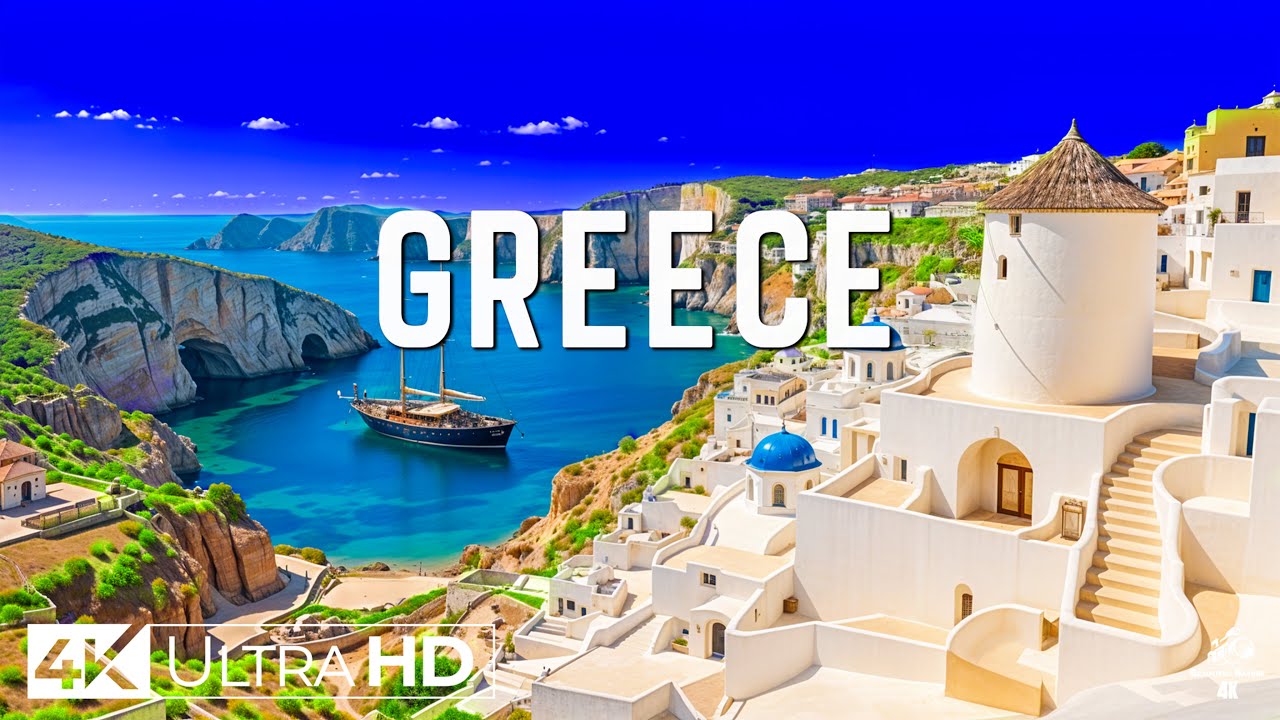 Greece 4K - Discovery of Mythical Landscapes & Historic Sites - Video ...