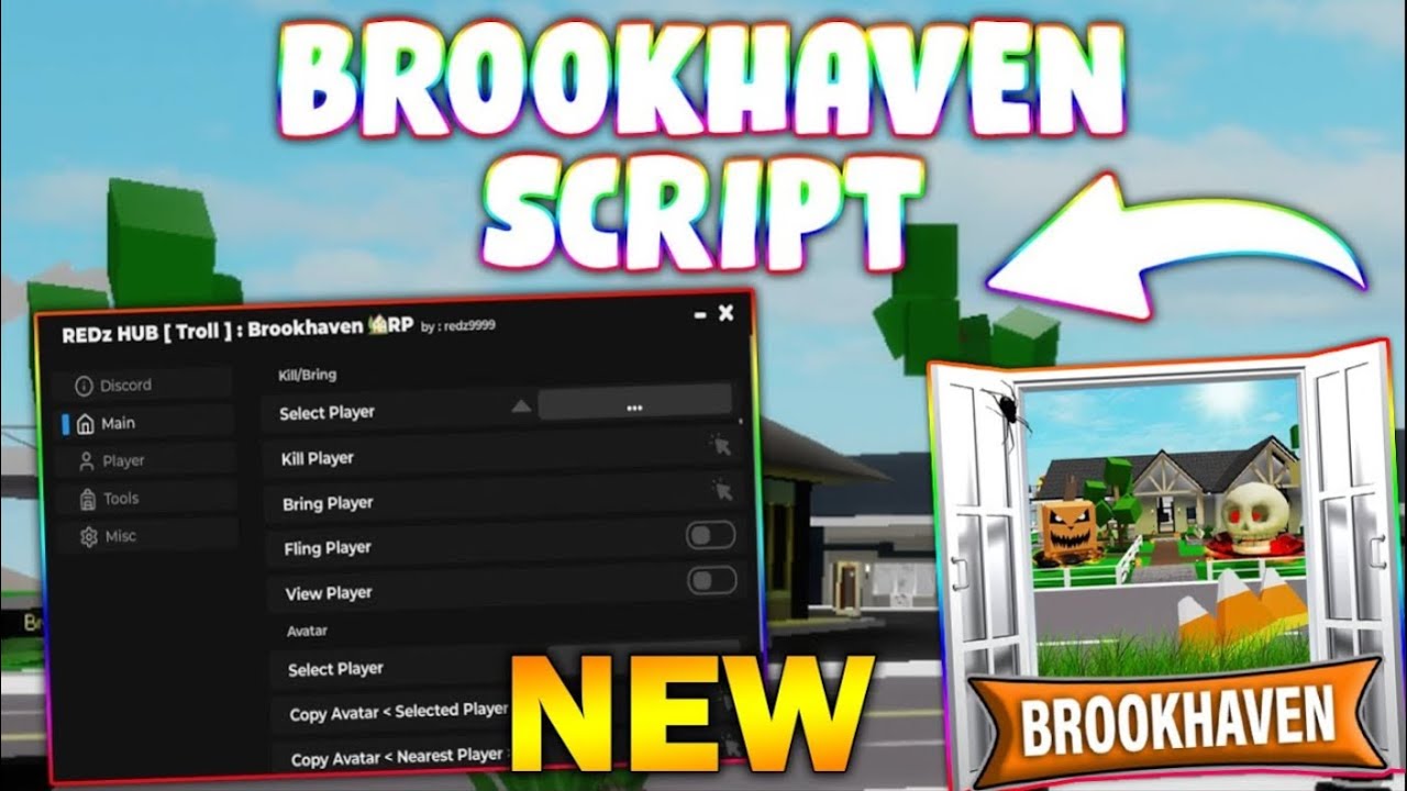 *NEW* Brookhaven 🏡RP Script (PASTEBIN 2024) (KILL, KICK, BRING PLAYERS ...