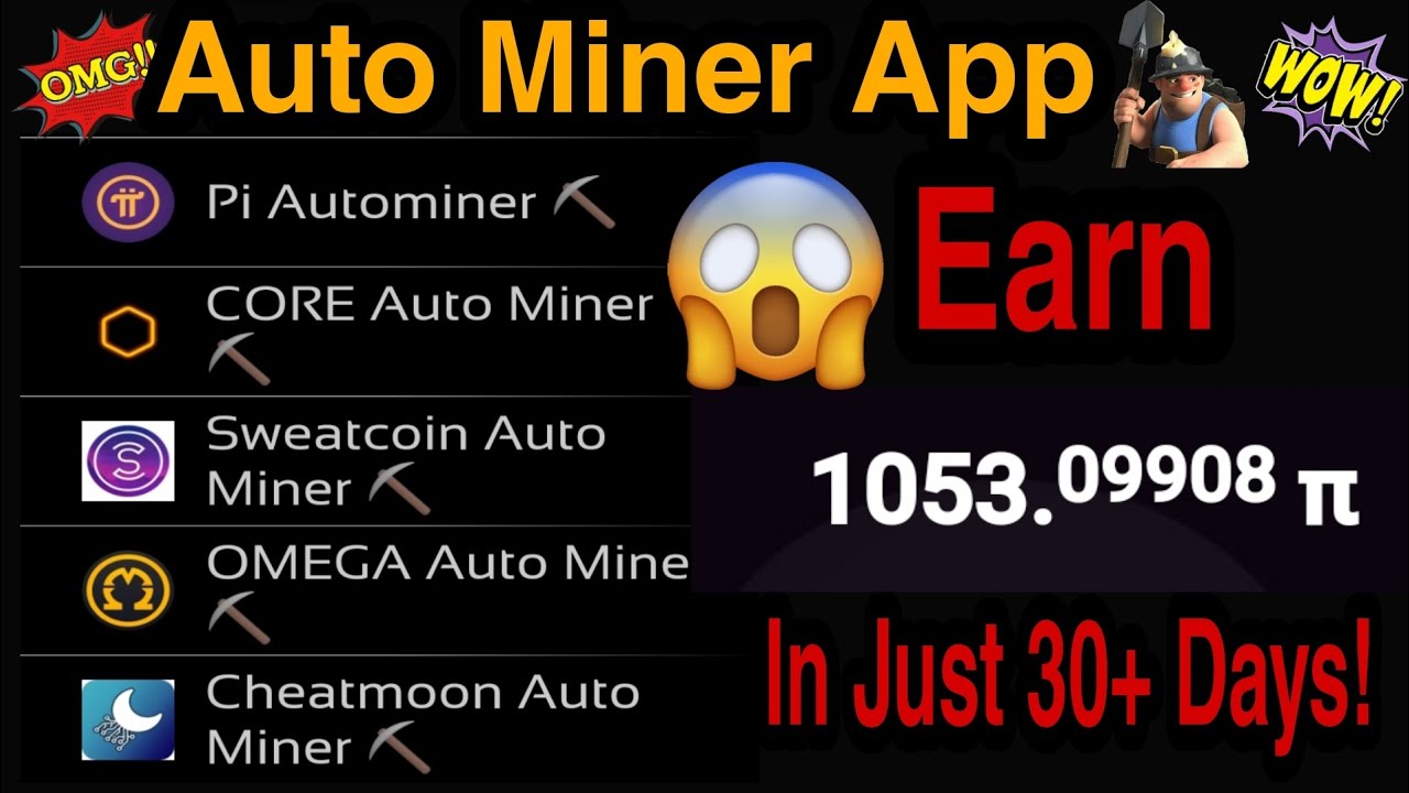 Pi Autominer ⛏️ Crypto Auto Miner Application 2023 - YouTube