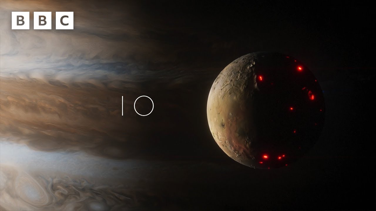 Jupiter's moon, Io – the most volcanic world in the solar system - BBC ...