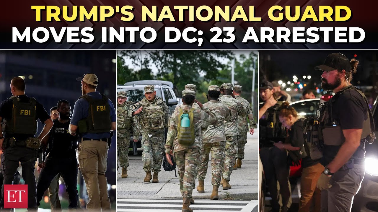 'Only the beginning...': Trump’s National Guard march through DC; 23 ...