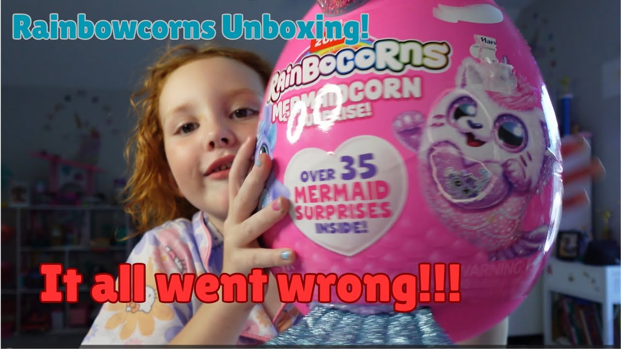 Mermaid puppycorn unboxing! ....GONE WRONG - YouTube