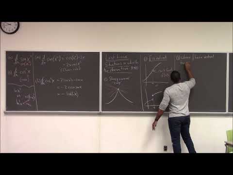 Math 1206-R03 Lecture 15 - A few more derivative examples and Implicit ...