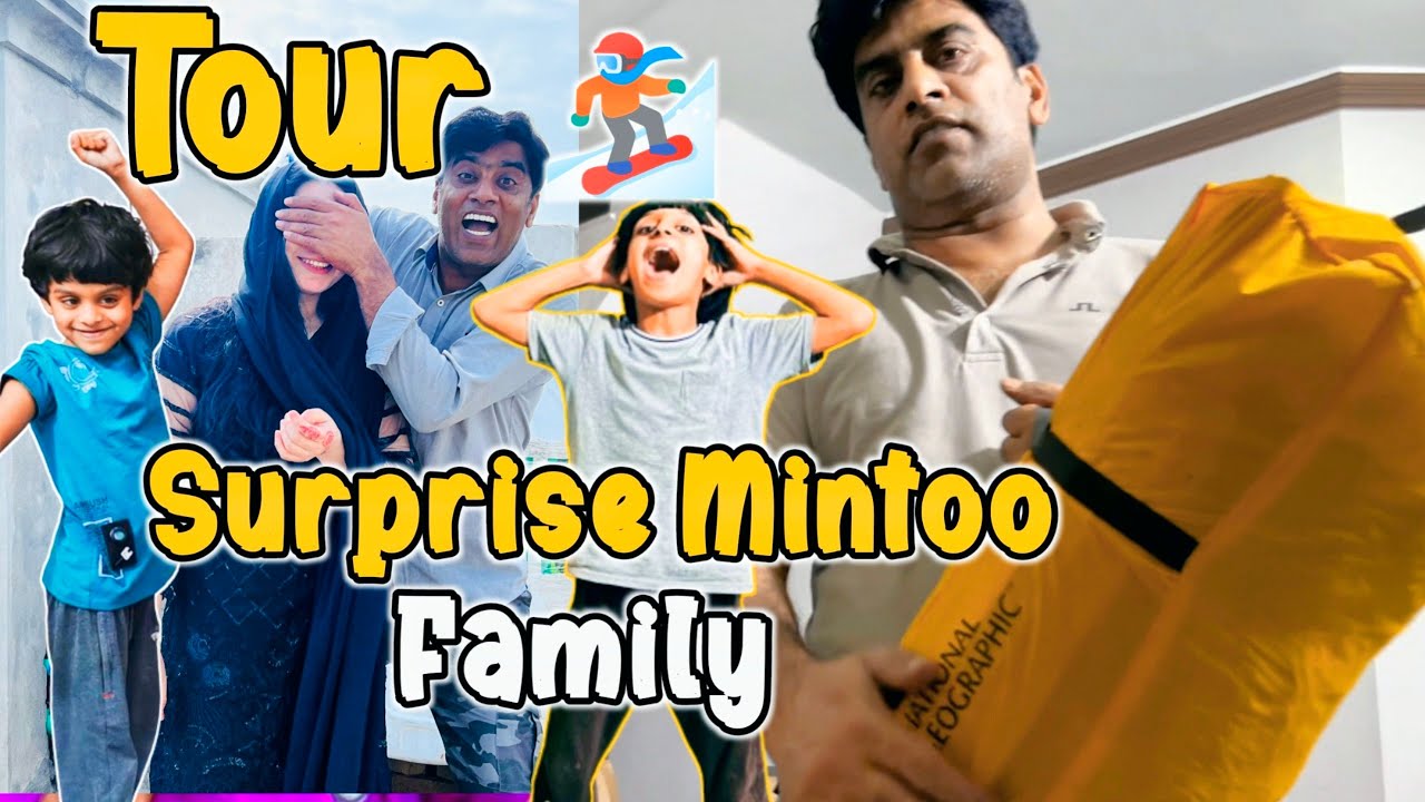 First Long Tour Ready With Family Surprised 🏂 Family vlogs - YouTube