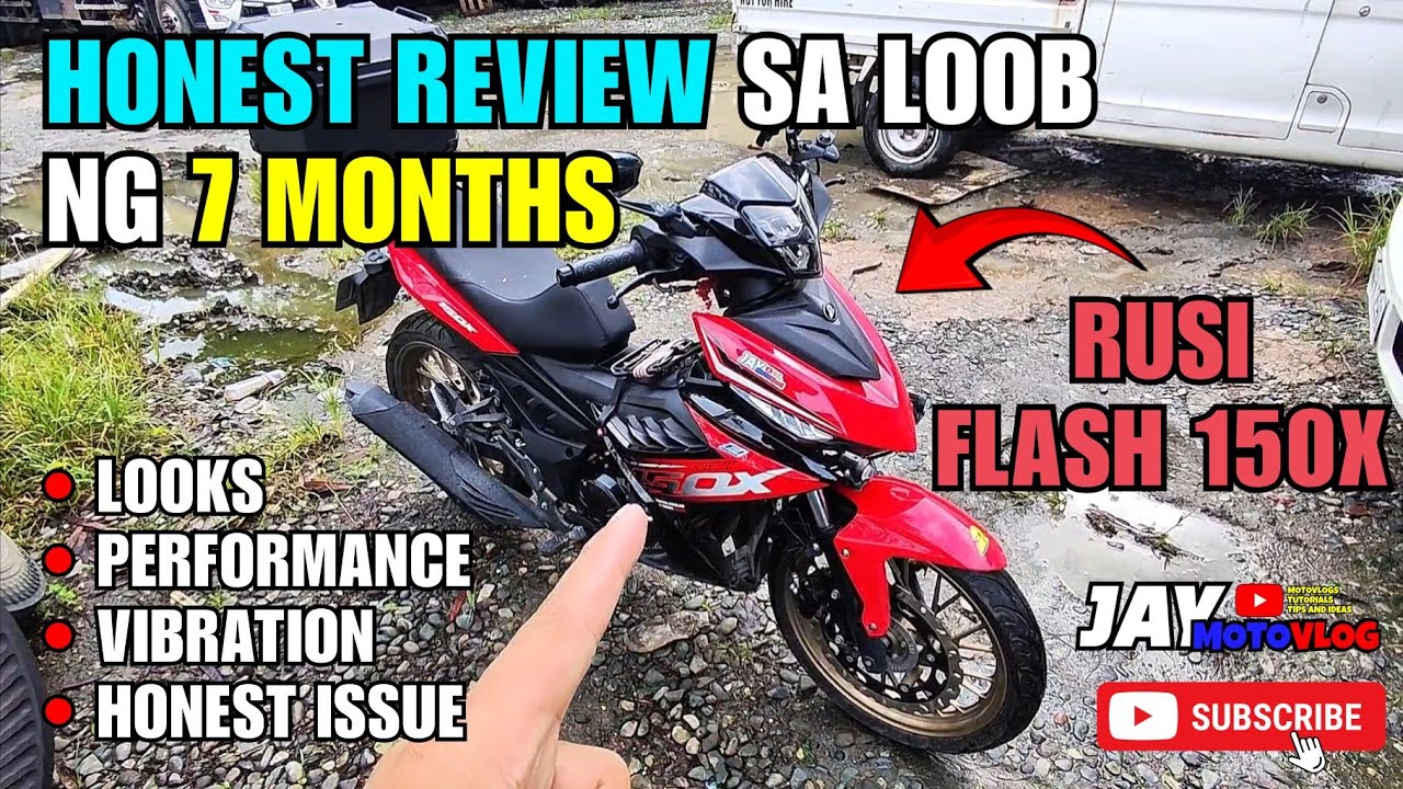7 MONTHS OF USING RUSI FLASH 150X HONEST REVIEW | JAY MOTOVLOG - YouTube