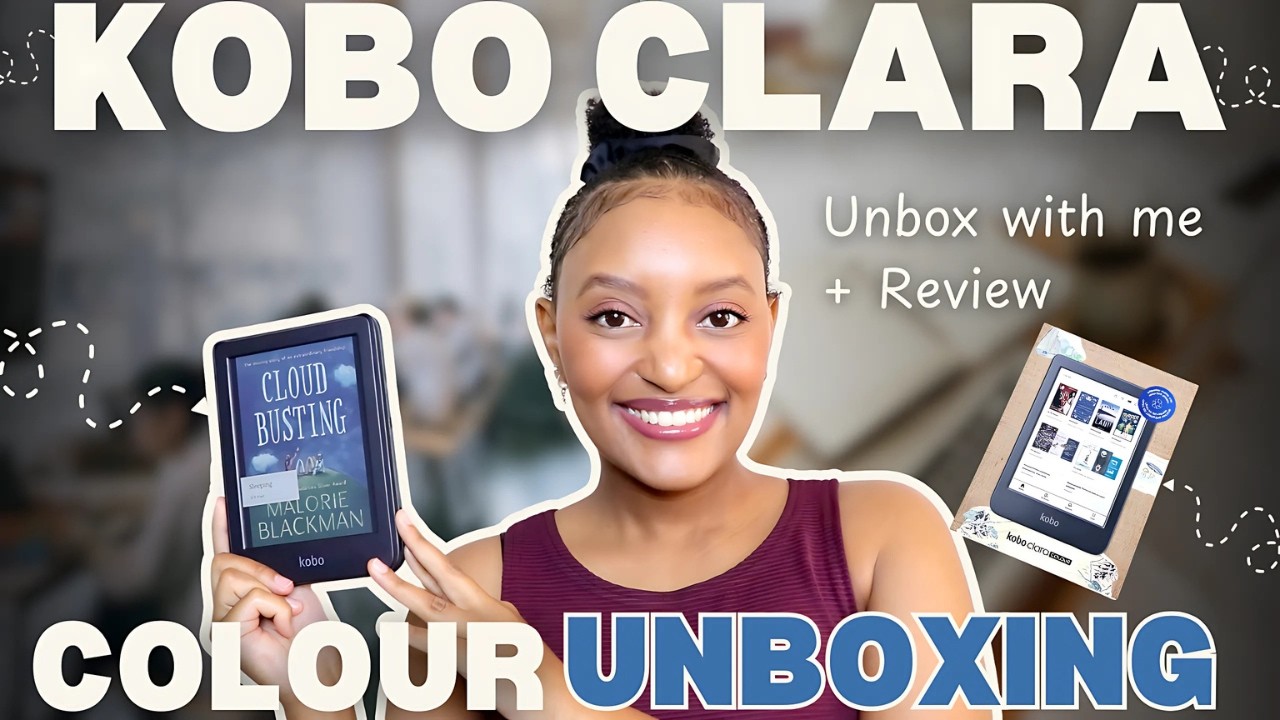 The Ultimate KOBO CLARA COLOUR Unboxing, Set Up & Initial Thoughts 📦📚 ...