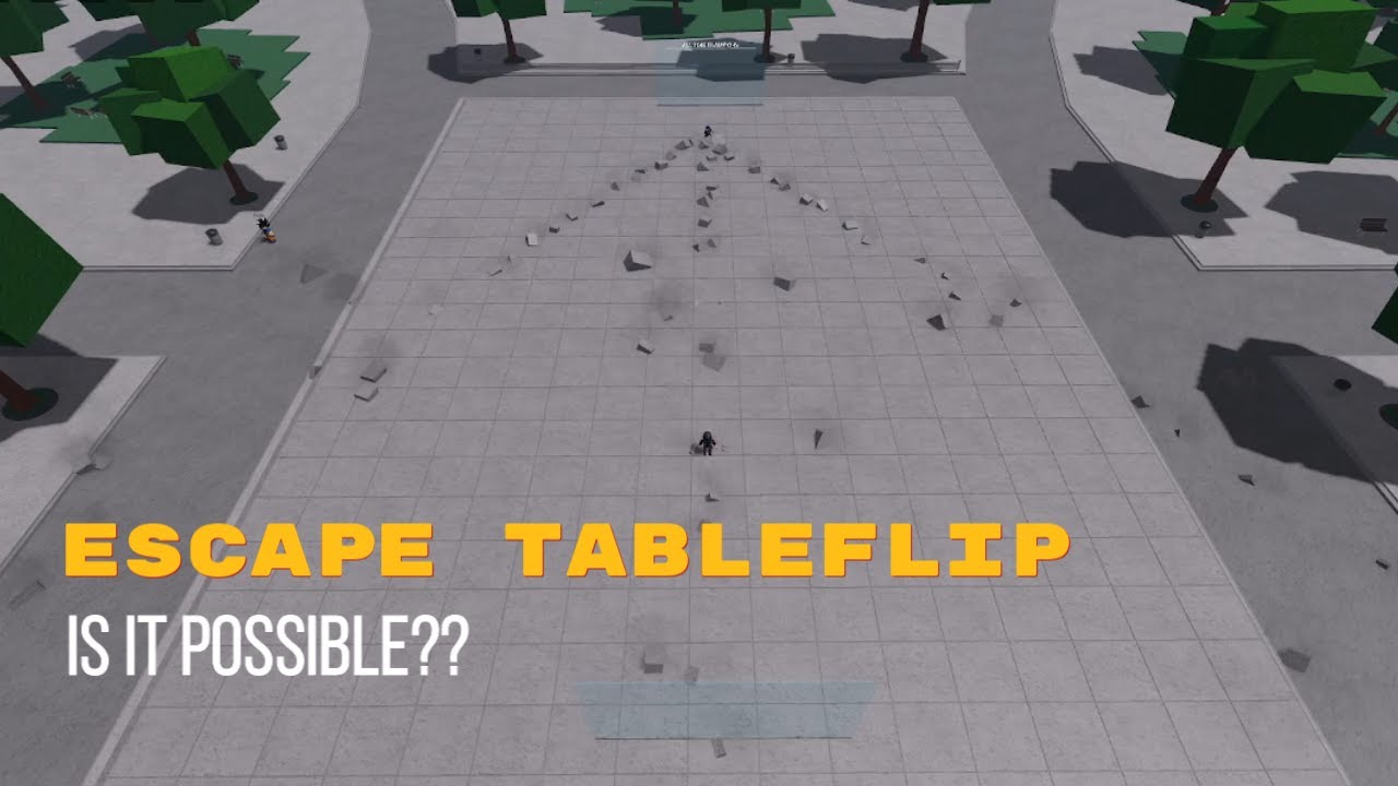 How to escape table flip | Strongest Battleground - YouTube