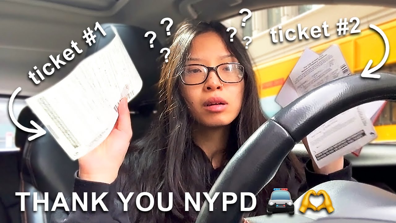 thank you for the tickets nypd !! - YouTube