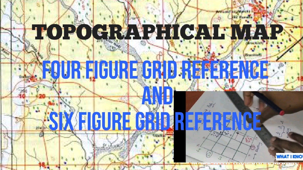 Four figure Grid Reference And Six figure Grid Reference click Description Box explained In Four figure Grid Reference And Six figure Grid Reference click Description Box explained In