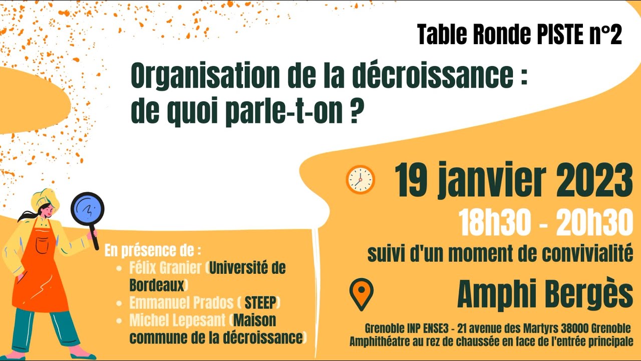 Table ronde : Organisation de la décroissance, de quoi parle-t-on ...