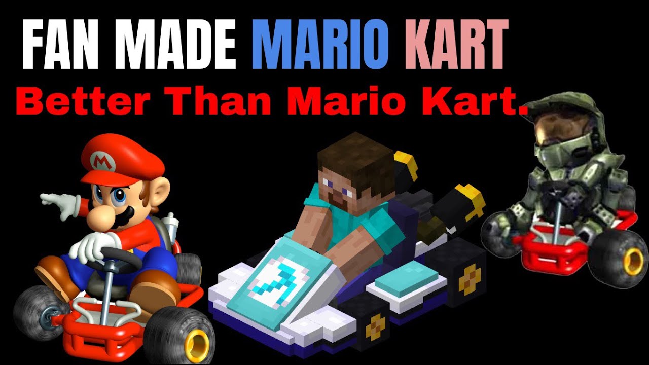 Playing INSANE Fan-Made Mario Kart Games - YouTube