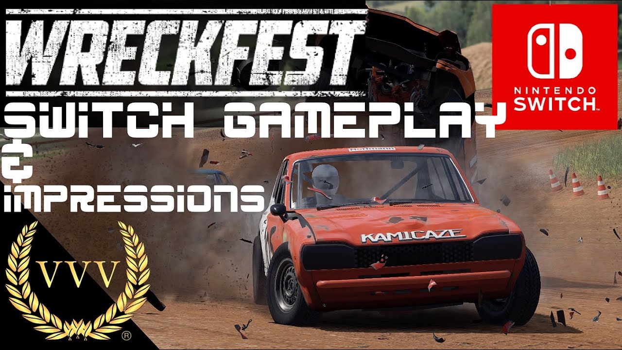 Wreckfest - Switch Impressions and Gameplay - YouTube