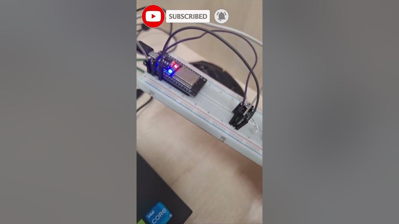 Mercury Sensor tilt sensor (KY-017) ESP32 WROOM #artificialintelligence #esp32project #esp32 ...