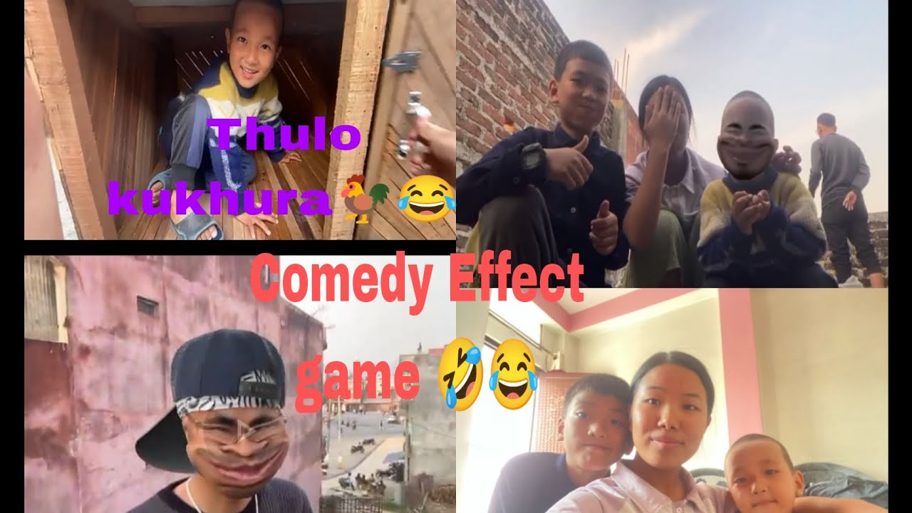 Aaj comedy effect challenge garda barbatai vayo😂🤣🥲#@anishamagar3040 # - YouTube