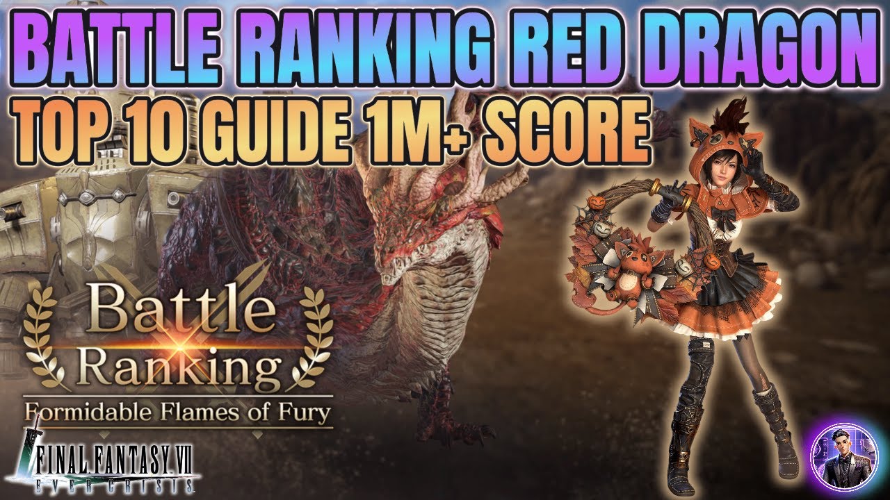 [Final Fantasy 7 Ever Crisis] TOP 10 GUIDE! Battle Ranking #5 Red ...